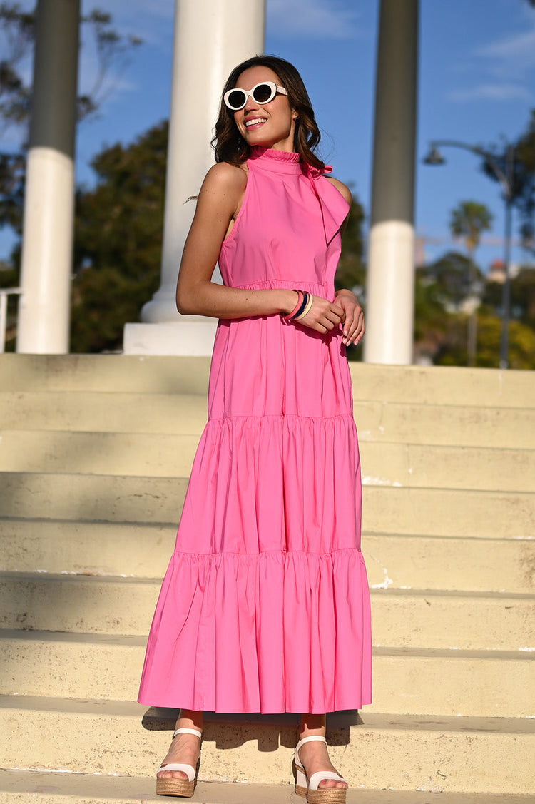 Helena Dress Pink – Wyatt Wylde