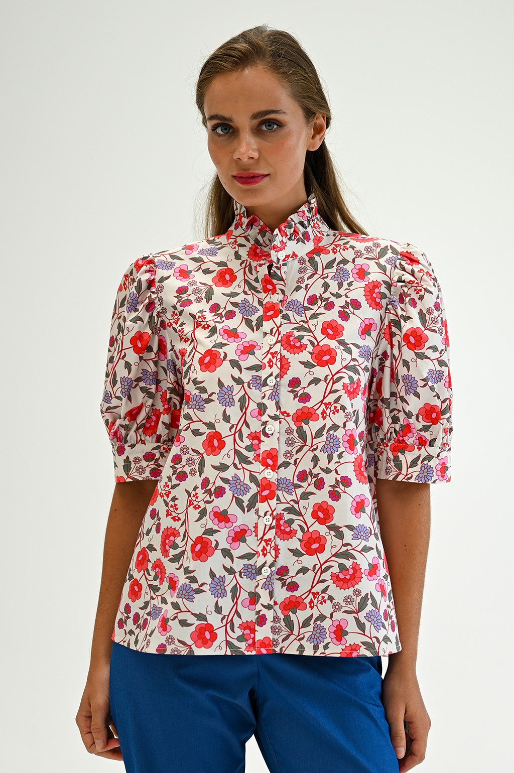 Lucella Shirt Poppy – Wyatt Wylde