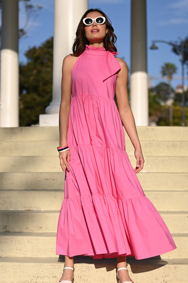 Helena Dress Pink – Wyatt Wylde