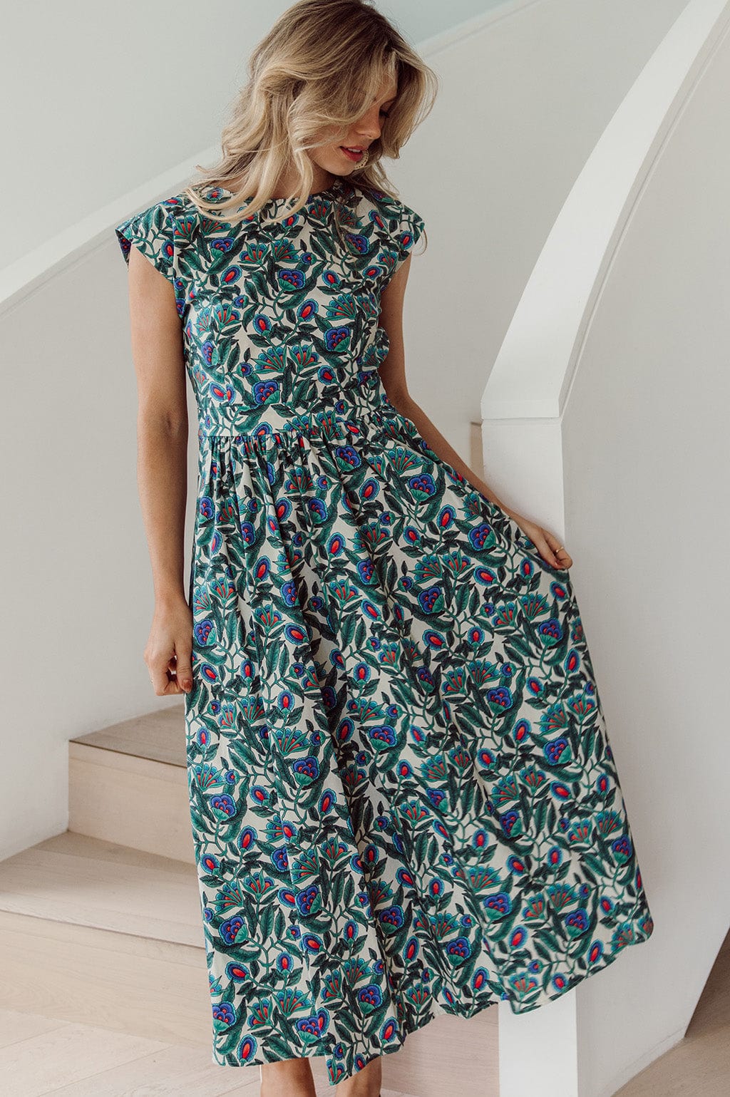 Abby Dress Forrest Bloom – Wyatt Wylde