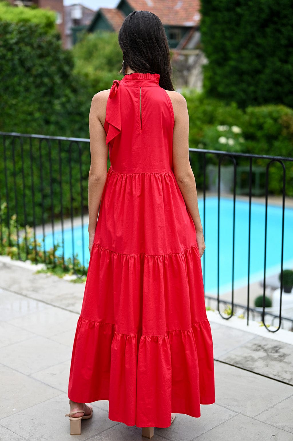 Helena Dress Red – Wyatt Wylde