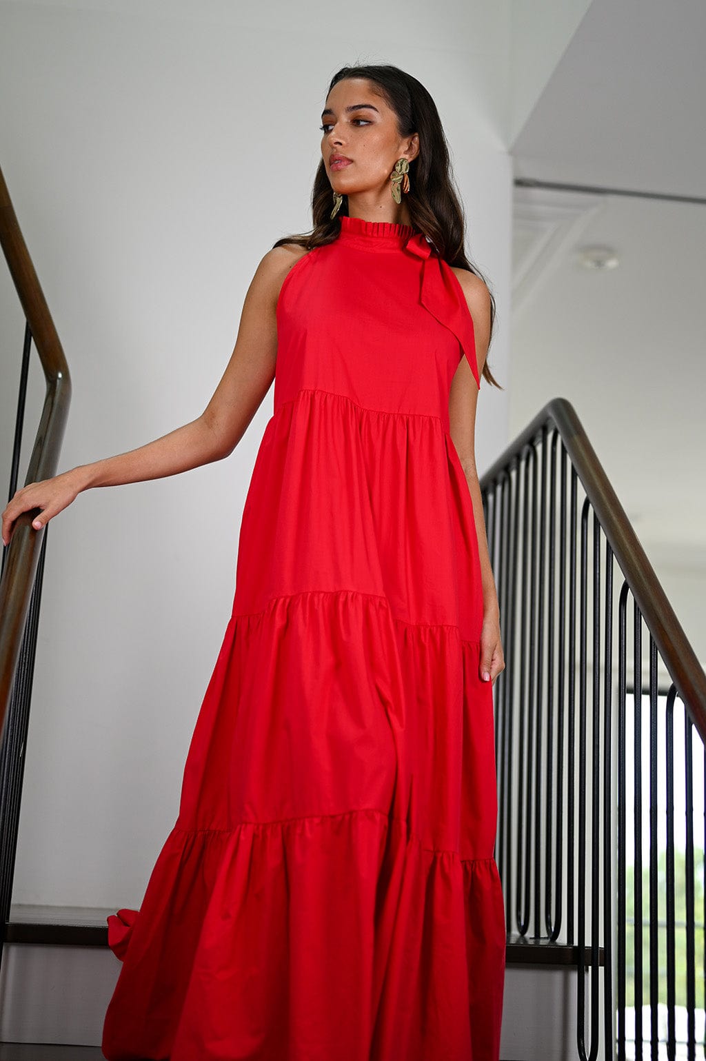 Helena Dress Red – Wyatt Wylde